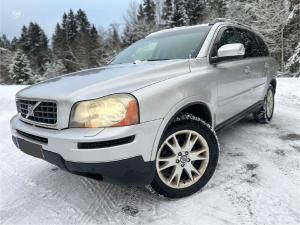Grey Volvo XC90 2007 in Vilnius, with an engine capacity of 2.40 L and mileage of 421 thousand km for 3150 €, photo 10 on AUTOMOTO.COM.LV