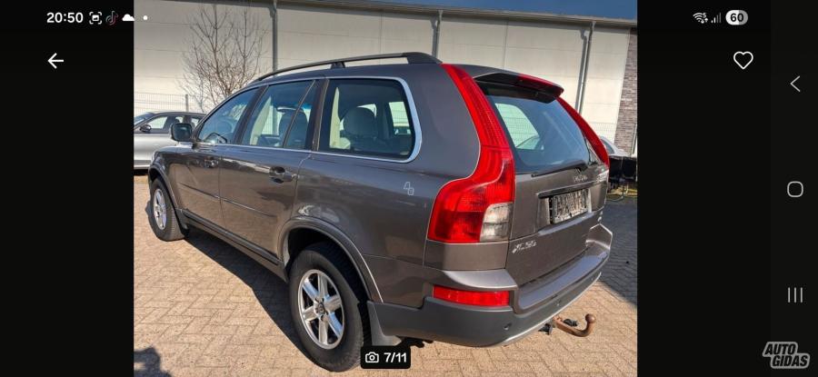 Grey Volvo XC90 2007 in Prienai, with an engine capacity of 2.40 L and mileage of 323 thousand km for 4250 €, photo 15 on AUTOMOTO.COM.LV