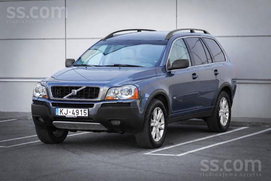 Pelēks Volvo XC90 2007 Rīga, ar dzinēja tilpumu 2.40 L un nobraukumu 289 tūkst. km par 3950 €, foto 1 vietnē AUTOMOTO.COM.LV
