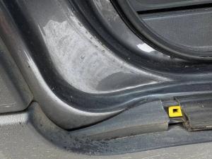 Grey Volvo XC90 2007 in Riga, with an engine capacity of 2.40 L and mileage of 355 thousand km for 4490 €, photo 12 on AUTOMOTO.COM.LV
