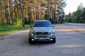 Grey Volvo XC90 2007 in Daugavpils, with an engine capacity of 2.40 L and mileage of 338 thousand km for 3900 €, photo 3 on AUTOMOTO.COM.LV