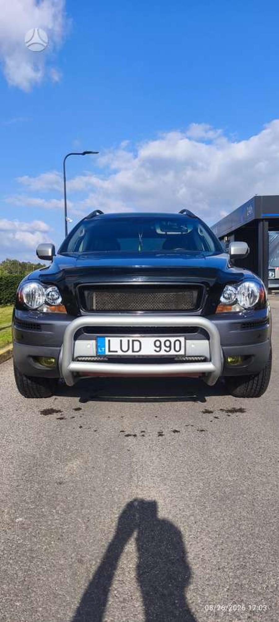 Pelēks Volvo XC90 2007 Kauņa, ar dzinēja tilpumu 2.40 L un nobraukumu 433 tūkst. km par 7000 €, foto 1 vietnē AUTOMOTO.COM.LV