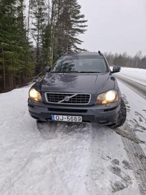 Grey Volvo XC90 2008 in Daugavpils, with an engine capacity of 2.40 L and mileage of 263 thousand km for 5350 €, photo  on AUTOMOTO.COM.LV