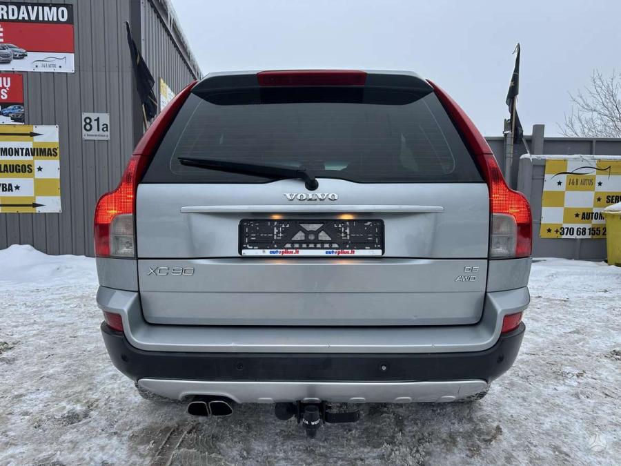 Pelēks Volvo XC90 2008 Šauļi, ar dzinēja tilpumu 2.40 L un nobraukumu 279 tūkst. km par 6850 €, foto 10 vietnē AUTOMOTO.COM.LV