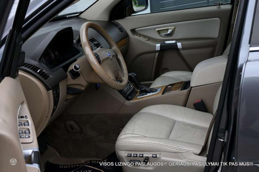 Grey Volvo XC90 2008 in Kretinga, with an engine capacity of 3.19 L and mileage of 210 thousand km for 5499 €, photo 18 on AUTOMOTO.COM.LV