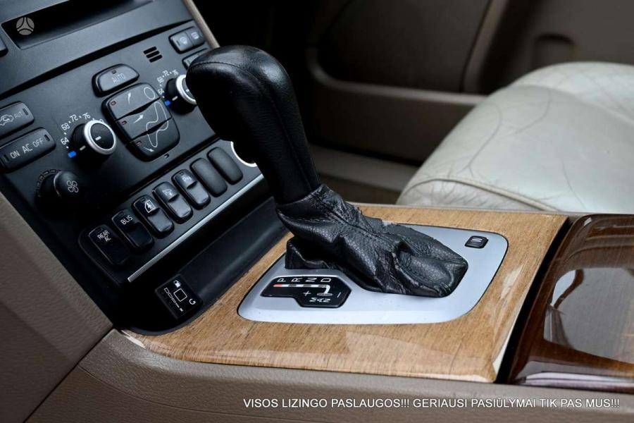 Grey Volvo XC90 2008 in Kretinga, with an engine capacity of 3.19 L and mileage of 210 thousand km for 5499 €, photo 23 on AUTOMOTO.COM.LV