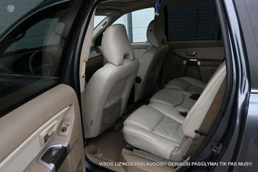 Grey Volvo XC90 2008 in Kretinga, with an engine capacity of 3.19 L and mileage of 210 thousand km for 5499 €, photo 25 on AUTOMOTO.COM.LV