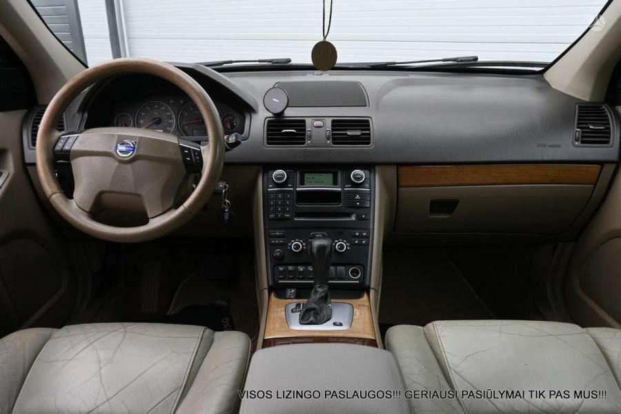 Grey Volvo XC90 2008 in Kretinga, with an engine capacity of 3.19 L and mileage of 210 thousand km for 5499 €, photo 28 on AUTOMOTO.COM.LV