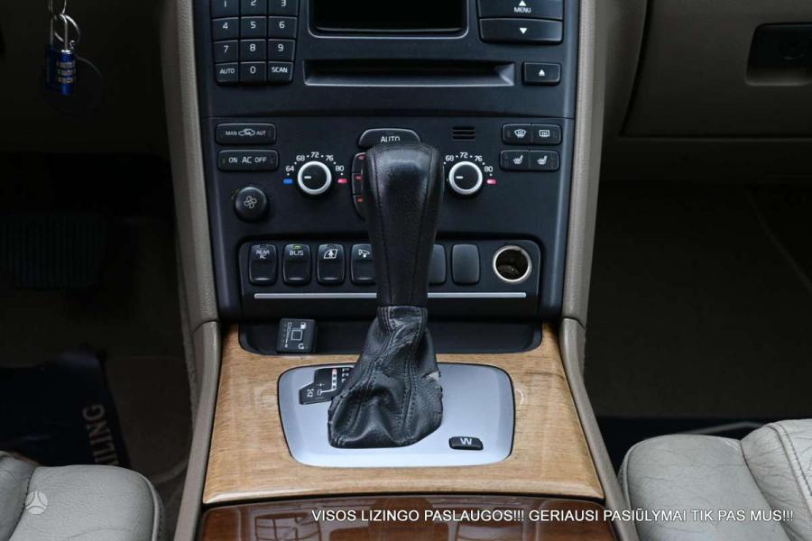 Grey Volvo XC90 2008 in Kretinga, with an engine capacity of 3.19 L and mileage of 210 thousand km for 5499 €, photo 30 on AUTOMOTO.COM.LV