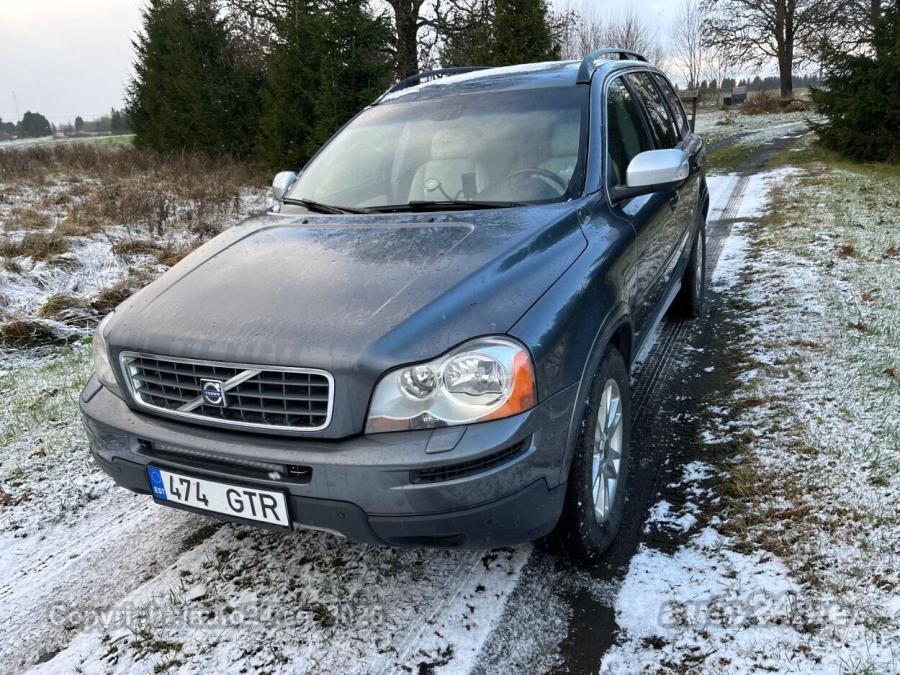 Grey Volvo XC90 2009 in Tallinn, with an engine capacity of 2.40 L and mileage of 258 thousand km for 8400 €, photo 21 on AUTOMOTO.COM.LV