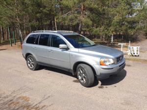 Grey Volvo XC90 2009 in Vilnius, with an engine capacity of 2.40 L and mileage of 258 thousand km for 7900 €, photo 10 on AUTOMOTO.COM.LV