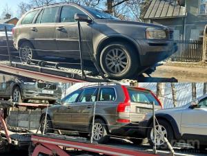 Grey Volvo XC90 2009 in Riga, with an engine capacity of 2.50 L and mileage of 270 thousand km for 6800 €, photo 26 on AUTOMOTO.COM.LV