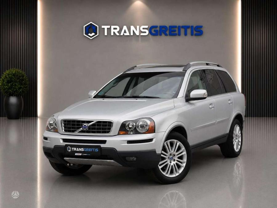 Pelēks Volvo XC90 2009 Viļņa, ar dzinēja tilpumu 2.40 L un nobraukumu 336 tūkst. km par 6999 €, foto 1 vietnē AUTOMOTO.COM.LV