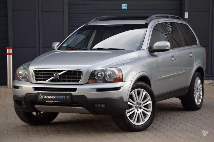 Pelēks Volvo XC90 2009 Viļņa, ar dzinēja tilpumu 2.40 L un nobraukumu 336 tūkst. km par 6999 €, foto 3 vietnē AUTOMOTO.COM.LV