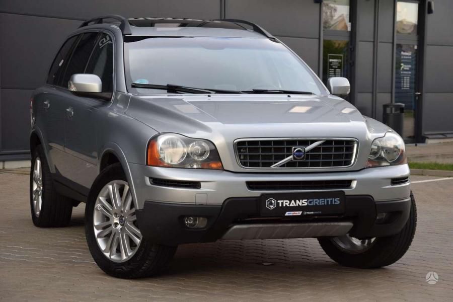 Pelēks Volvo XC90 2009 Viļņa, ar dzinēja tilpumu 2.40 L un nobraukumu 336 tūkst. km par 6999 €, foto 5 vietnē AUTOMOTO.COM.LV
