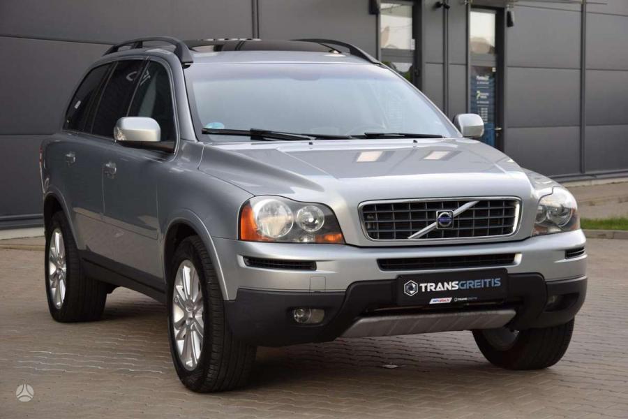 Pelēks Volvo XC90 2009 Viļņa, ar dzinēja tilpumu 2.40 L un nobraukumu 336 tūkst. km par 6999 €, foto 7 vietnē AUTOMOTO.COM.LV