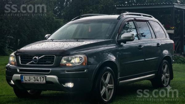 Pelēks Volvo XC90 2009 Rīga, ar dzinēja tilpumu 2.40 L un nobraukumu 354 tūkst. km par 7650 €, foto 2 vietnē AUTOMOTO.COM.LV