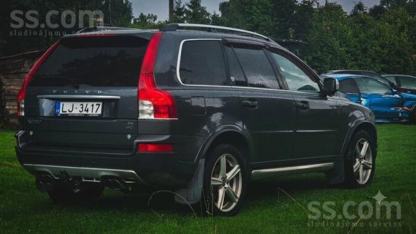 Pelēks Volvo XC90 2009 Rīga, ar dzinēja tilpumu 2.40 L un nobraukumu 354 tūkst. km par 7650 €, foto 4 vietnē AUTOMOTO.COM.LV