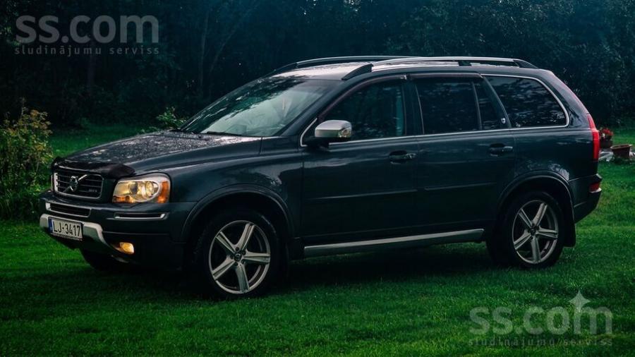 Grey Volvo XC90 2009 in Riga, with an engine capacity of 2.40 L and mileage of 354 thousand km for 7650 €, photo 7 on AUTOMOTO.COM.LV