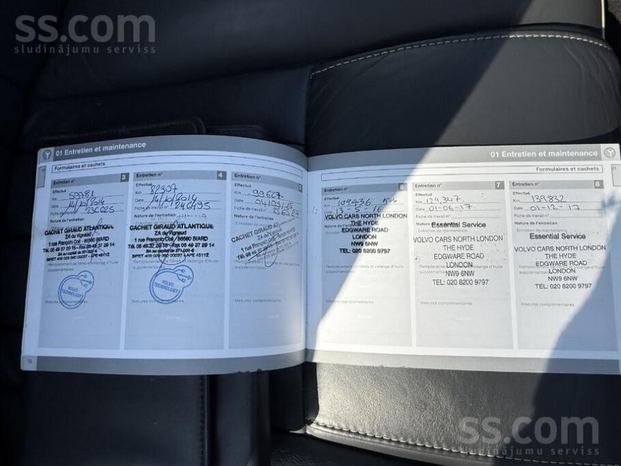 Grey Volvo XC90 2010 in Riga, with an engine capacity of 2.40 L and mileage of 308 thousand km for 8900 €, photo 33 on AUTOMOTO.COM.LV