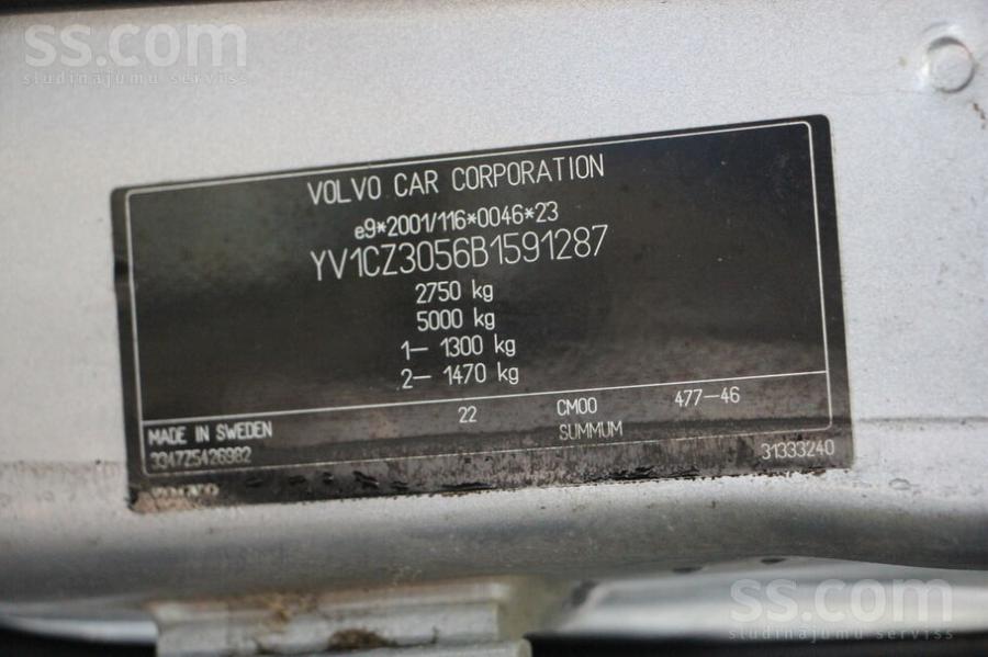 Pelēks Volvo XC90 2011 Rīga, ar dzinēja tilpumu 2.40 L un nobraukumu 0 tūkst. km par 9950 €, foto 31 vietnē AUTOMOTO.COM.LV