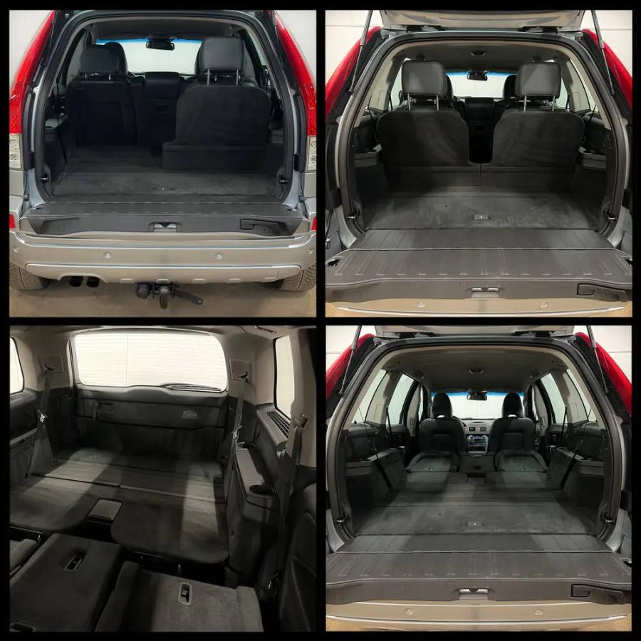 Grey Volvo XC90 2014 in Jurmala, with an engine capacity of 2.40 L and mileage of 204 thousand km for 13990 €, photo 35 on AUTOMOTO.COM.LV