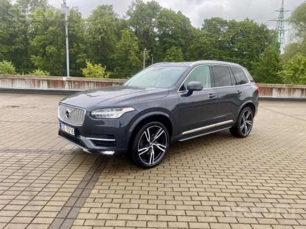 Grey Volvo XC90 2015 in Riga, with an engine capacity of 2.00 L and mileage of 0 thousand km for 20000 €, photo 3 on AUTOMOTO.COM.LV