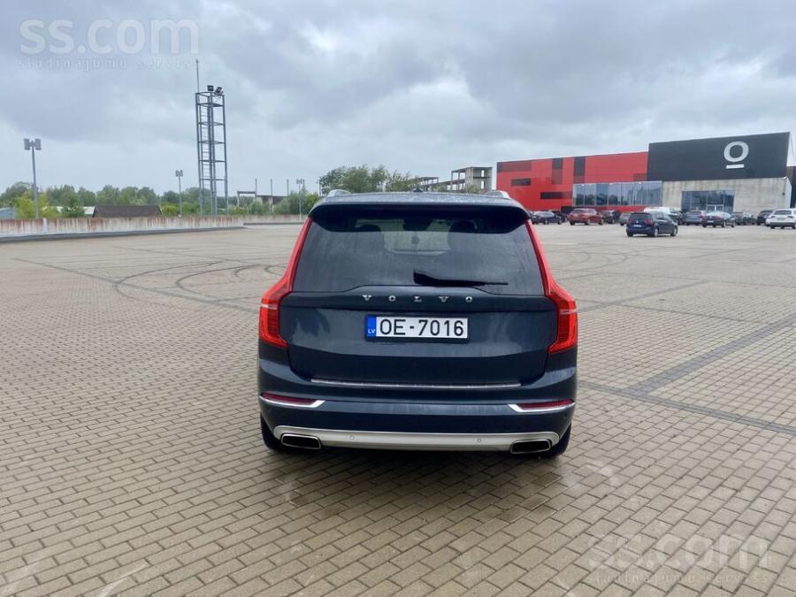 Grey Volvo XC90 2015 in Riga, with an engine capacity of 2.00 L and mileage of 0 thousand km for 20000 €, photo 6 on AUTOMOTO.COM.LV