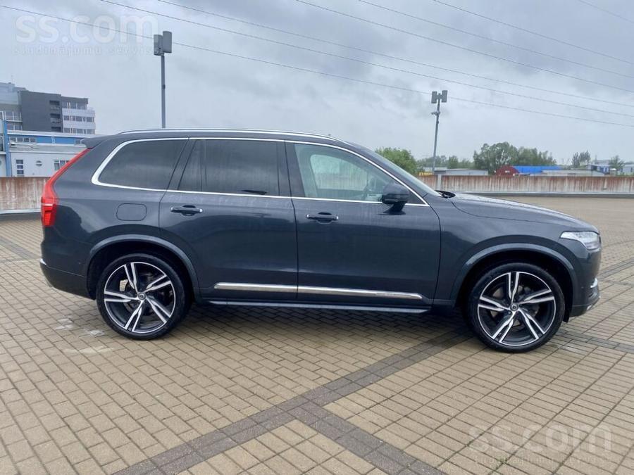 Grey Volvo XC90 2015 in Riga, with an engine capacity of 2.00 L and mileage of 0 thousand km for 20000 €, photo 8 on AUTOMOTO.COM.LV
