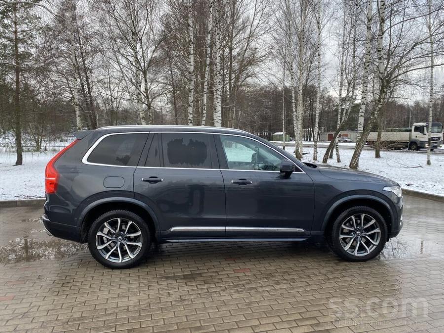 Grey Volvo XC90 2015 in Riga, with an engine capacity of 2.00 L and mileage of 0 thousand km for 20000 €, photo 35 on AUTOMOTO.COM.LV