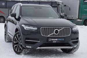 Grey Volvo XC90 2015 in Vilnius, with an engine capacity of 1.97 L and mileage of 333 thousand km for 17699 €, photo 3 on AUTOMOTO.COM.LV