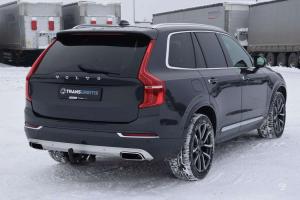 Grey Volvo XC90 2015 in Vilnius, with an engine capacity of 1.97 L and mileage of 333 thousand km for 17699 €, photo 7 on AUTOMOTO.COM.LV
