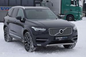Grey Volvo XC90 2015 in Vilnius, with an engine capacity of 1.97 L and mileage of 333 thousand km for 17699 €, photo 8 on AUTOMOTO.COM.LV