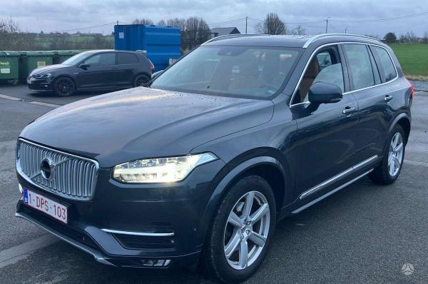 Pelēks Volvo XC90 2015 Kauņa, ar dzinēja tilpumu 1.97 L un nobraukumu 290 tūkst. km par 16999 €, foto 1 vietnē AUTOMOTO.COM.LV