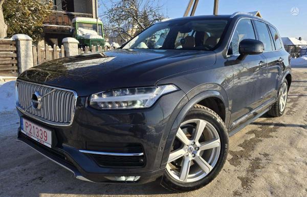 Pelēks Volvo XC90 2015 Kauņa, ar dzinēja tilpumu 1.97 L un nobraukumu 290 tūkst. km par 18999 €, foto 1 vietnē AUTOMOTO.COM.LV