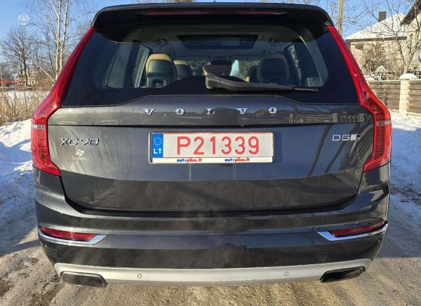 Pelēks Volvo XC90 2015 Kauņa, ar dzinēja tilpumu 1.97 L un nobraukumu 290 tūkst. km par 18999 €, foto 5 vietnē AUTOMOTO.COM.LV