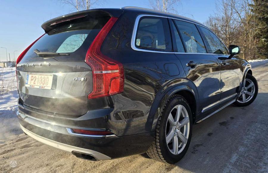 Pelēks Volvo XC90 2015 Kauņa, ar dzinēja tilpumu 1.97 L un nobraukumu 290 tūkst. km par 19350 €, foto 6 vietnē AUTOMOTO.COM.LV