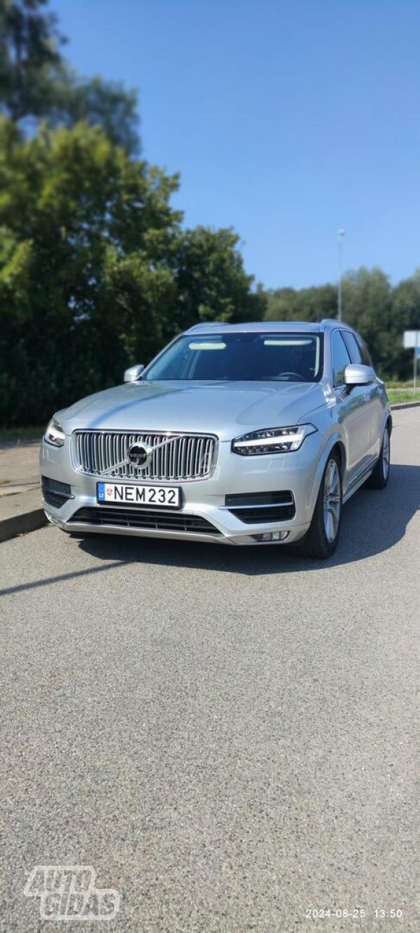 Grey Volvo XC90 2015 in Klaipeda, with an engine capacity of 2.00 L and mileage of 380 thousand km for 23000 €, photo 1 on AUTOMOTO.COM.LV