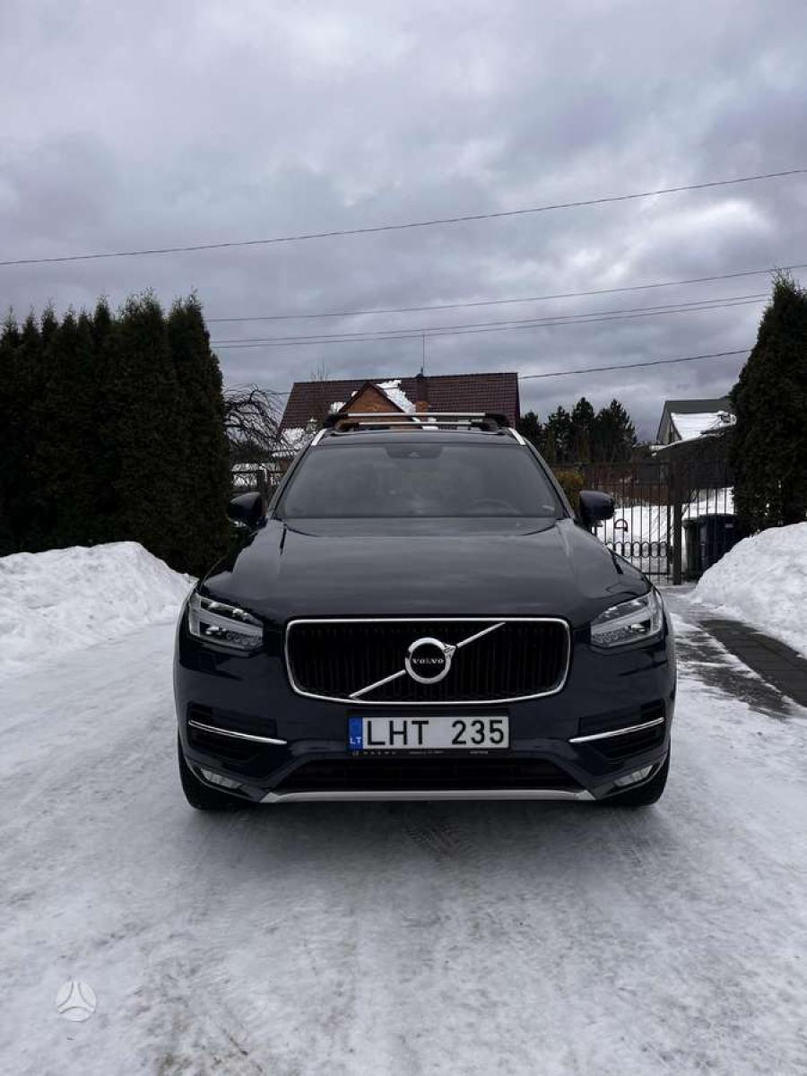 Grey Volvo XC90 2015 in Vilnius, with an engine capacity of 1.97 L and mileage of 252 thousand km for 22500 €, photo 2 on AUTOMOTO.COM.LV