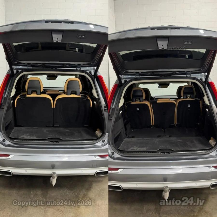 Pelēks Volvo XC90 2015 Tallina, ar dzinēja tilpumu 2.00 L un nobraukumu 161 tūkst. km par 25995 €, foto 26 vietnē AUTOMOTO.COM.LV
