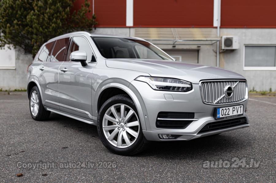 Grey Volvo XC90 2015 in Tallinn, with an engine capacity of 2.00 L and mileage of 325 thousand km for 16900 €, photo 1 on AUTOMOTO.COM.LV