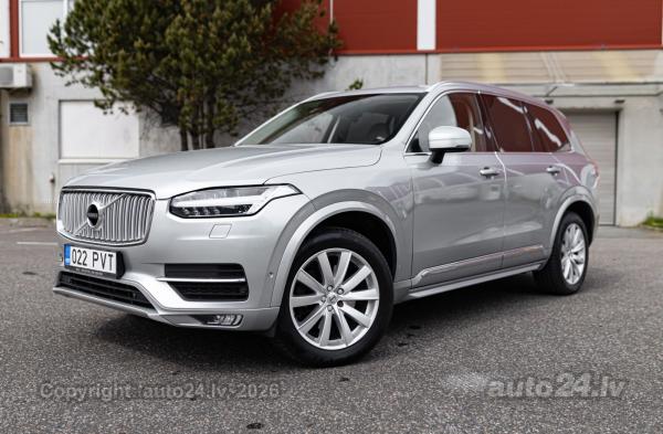 Grey Volvo XC90 2015 in Tallinn, with an engine capacity of 2.00 L and mileage of 325 thousand km for 16900 €, photo 2 on AUTOMOTO.COM.LV