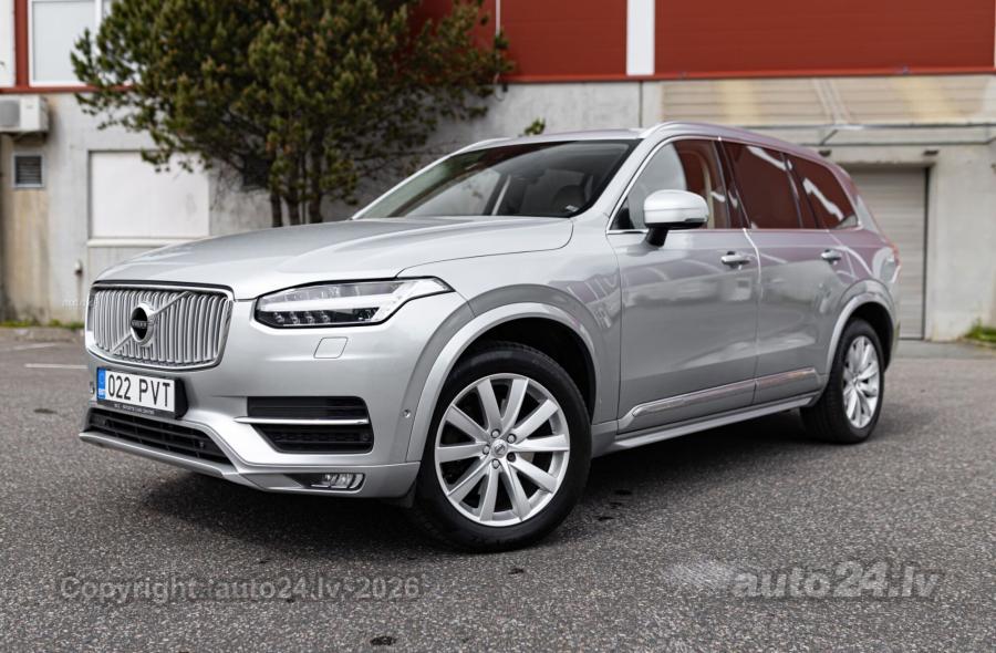 Grey Volvo XC90 2015 in Tallinn, with an engine capacity of 2.00 L and mileage of 325 thousand km for 16900 €, photo 3 on AUTOMOTO.COM.LV