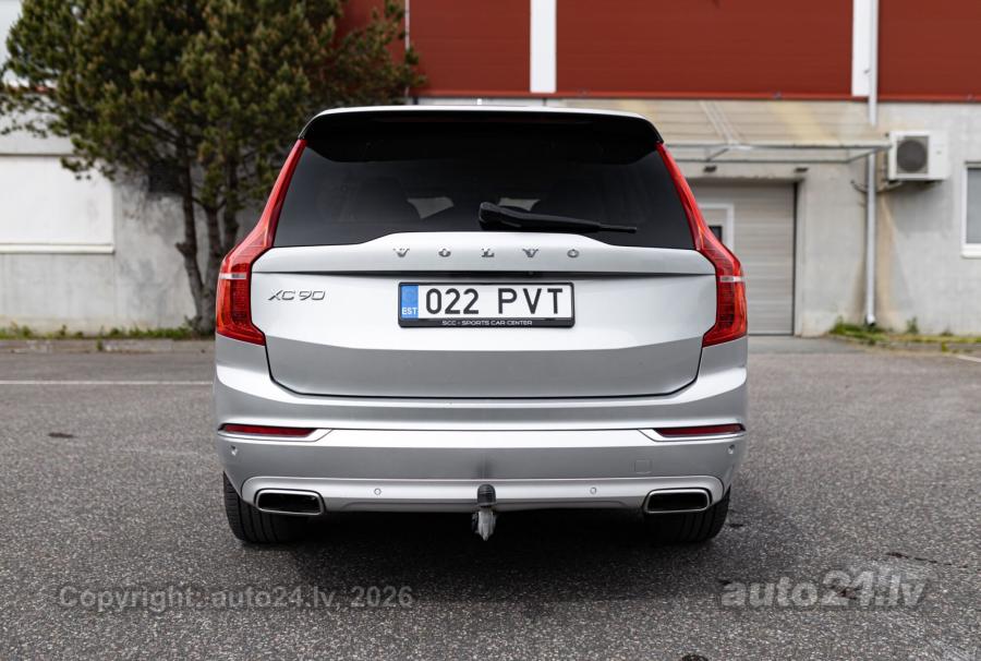 Grey Volvo XC90 2015 in Tallinn, with an engine capacity of 2.00 L and mileage of 325 thousand km for 16900 €, photo 6 on AUTOMOTO.COM.LV