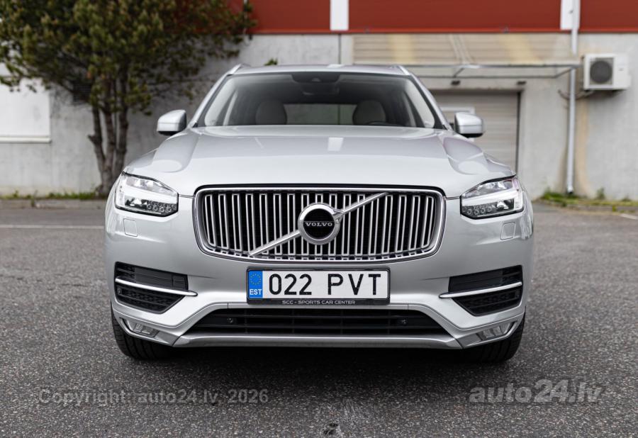 Grey Volvo XC90 2015 in Tallinn, with an engine capacity of 2.00 L and mileage of 325 thousand km for 16900 €, photo 7 on AUTOMOTO.COM.LV