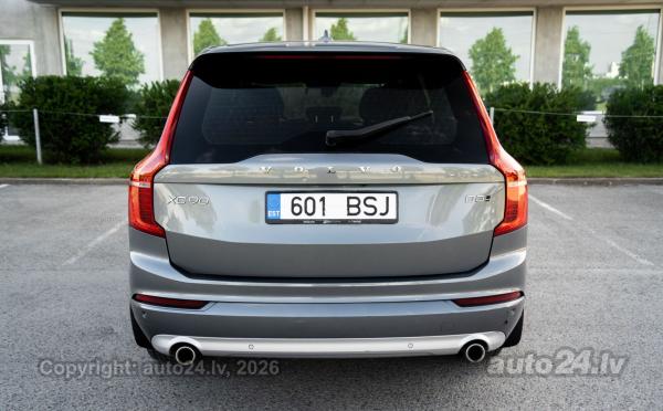 Grey Volvo XC90 2015 in Tallinn, with an engine capacity of 2.00 L and mileage of 185 thousand km for 14899 €, photo 5 on AUTOMOTO.COM.LV