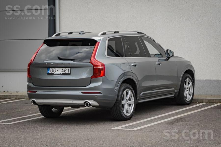 Pelēks Volvo XC90 2015 Rīga, ar dzinēja tilpumu 2.00 L un nobraukumu 319 tūkst. km par 14990 €, foto 5 vietnē AUTOMOTO.COM.LV