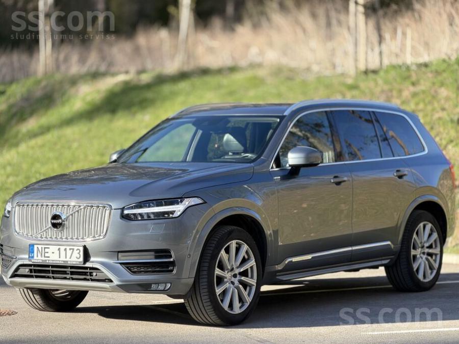Pelēks Volvo XC90 2015 Ogre, ar dzinēja tilpumu 2.00 L un nobraukumu 340 tūkst. km par 14900 €, foto 1 vietnē AUTOMOTO.COM.LV