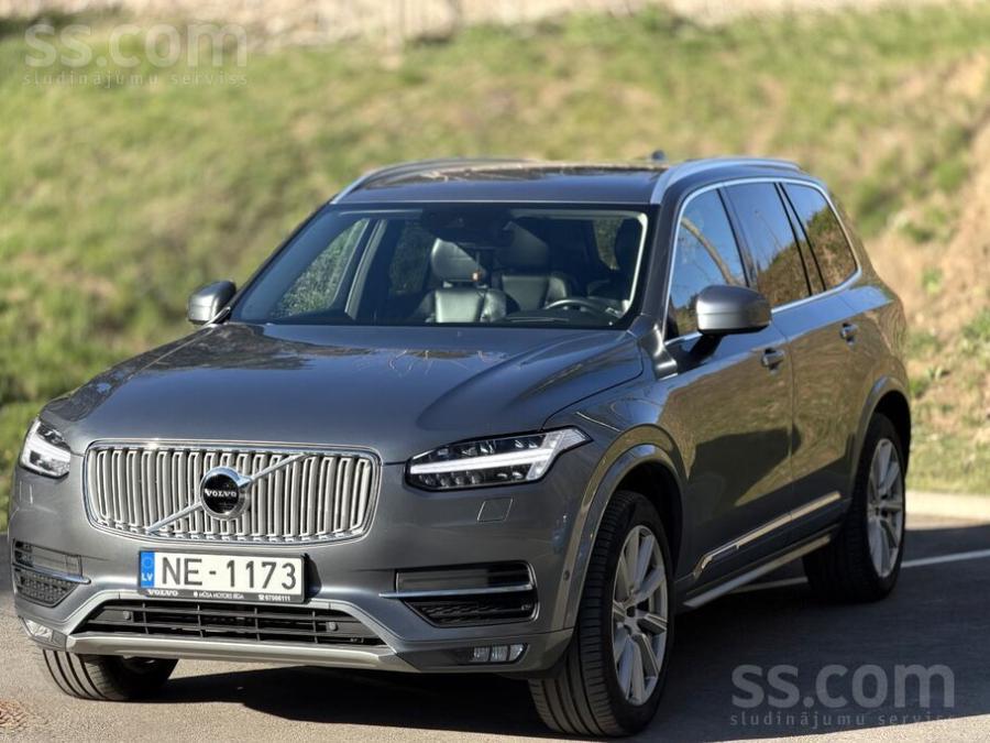 Pelēks Volvo XC90 2015 Ogre, ar dzinēja tilpumu 2.00 L un nobraukumu 340 tūkst. km par 14900 €, foto 3 vietnē AUTOMOTO.COM.LV