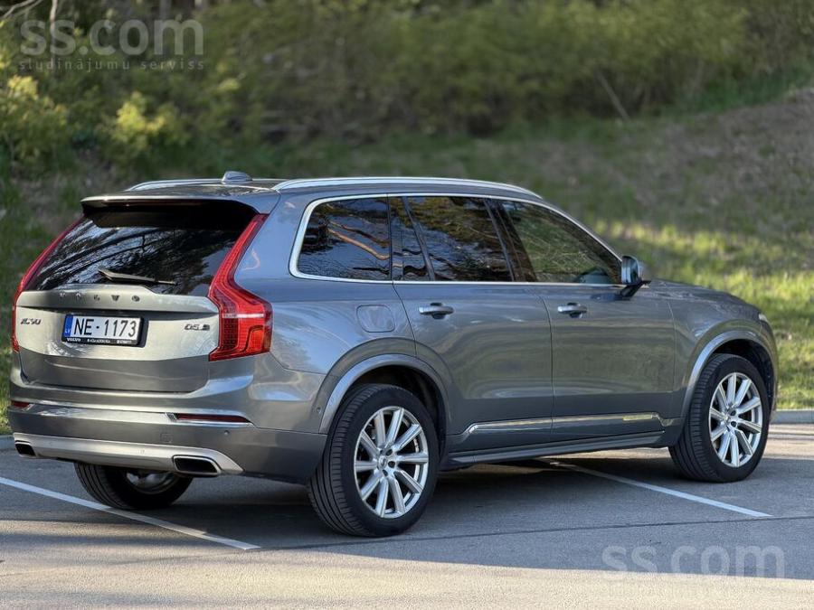 Pelēks Volvo XC90 2015 Ogre, ar dzinēja tilpumu 2.00 L un nobraukumu 340 tūkst. km par 14900 €, foto 4 vietnē AUTOMOTO.COM.LV